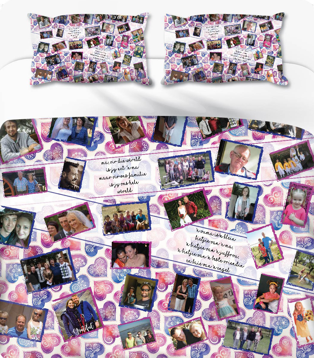 CUSTOM DUVET COVER - THREE QUARTER